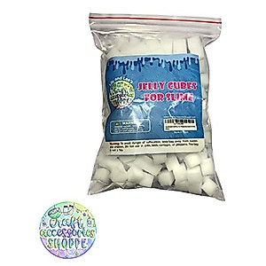 Lily and Lee's Craft Accessories Shoppe Jelly Cubes for Slime - Slime Accessories, Slime Add Ins, Slime Stuff, Slime Mix Ins, Medium (250 Pieces)