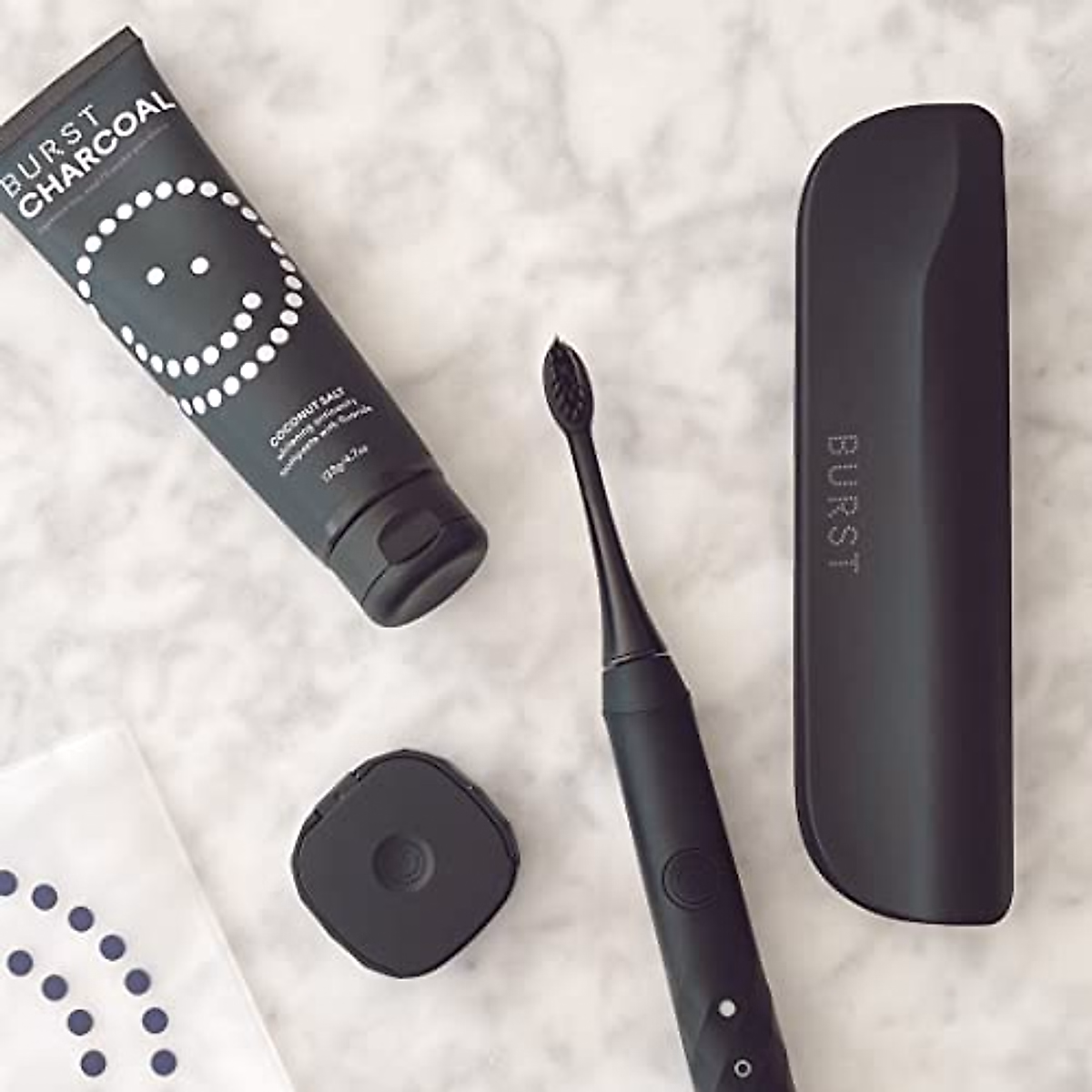 Burst Original Sonic Toothbrush Travel Case, Black (case only)