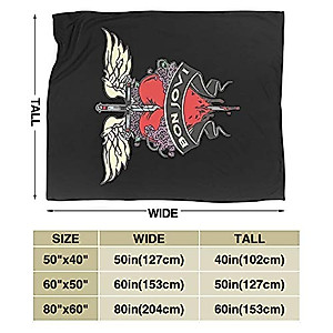 Blanket Ultra Soft Micro Fleece Blanket for Bedroom Sofa Comfortable (50"x40")