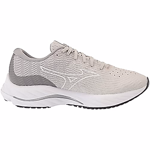 Mizuno Women's Wave Rider 26 SSW | Neutral Running Shoe | SSW - Oyster /White | US 8.5