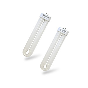 15W BF35 Replacement Black Light Bulb Compatible for Flowtron BK-15D, BF-35C,Stinger U/V15, FP15, TZ15, BB-15WHT,U Shaped Twin Tube Bulb for T6 T8 T9，FUL15W-BL-2 Pack