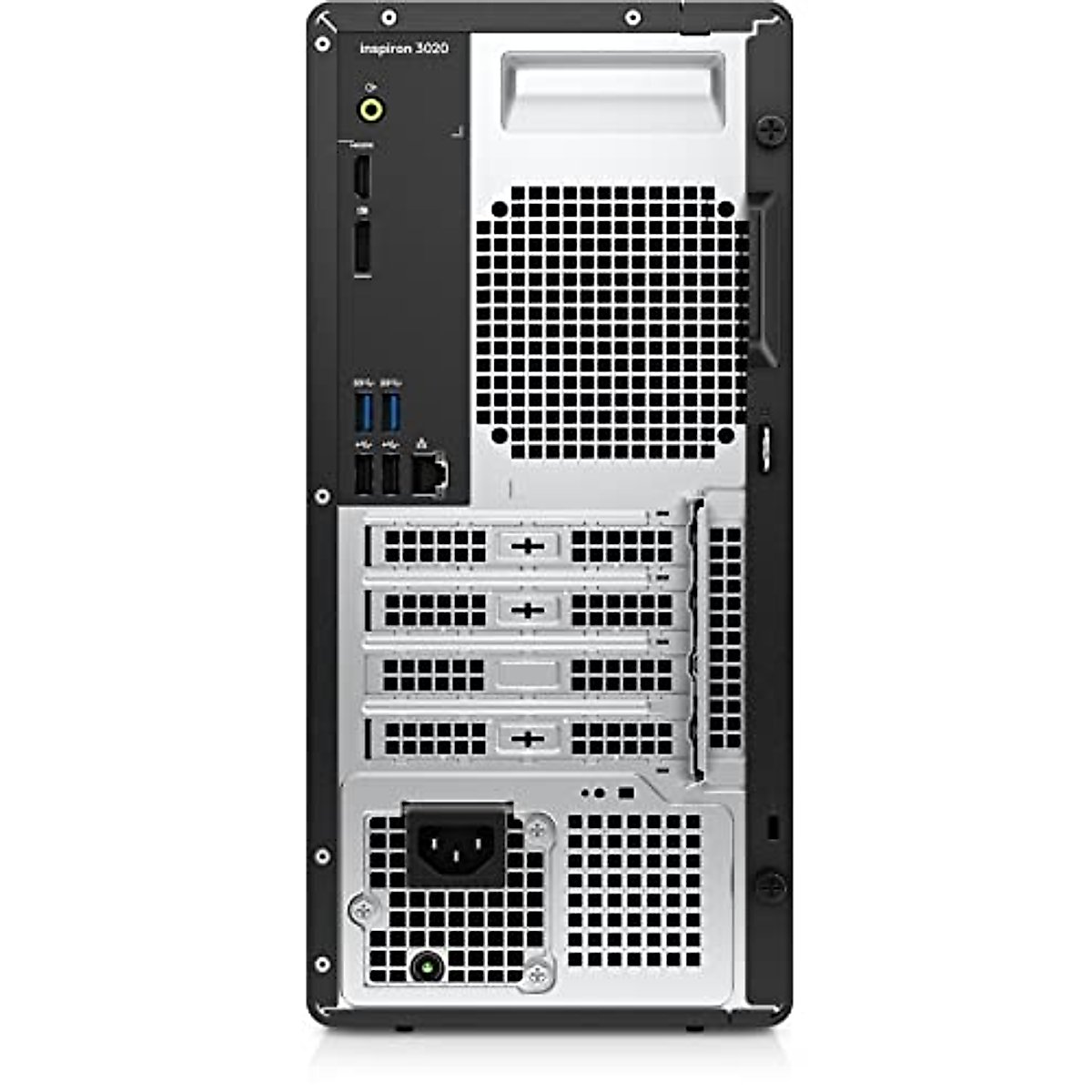 Dell Inspiron 3020 Tower Desktop Computer - 13th Gen Intel Core i5-13400 10-Core up to 4.60 GHz Processor, 16GB DDR4 RAM, 256GB NVMe SSD, Intel UHD Graphics 730, DVD+RW, Windows 11 Home