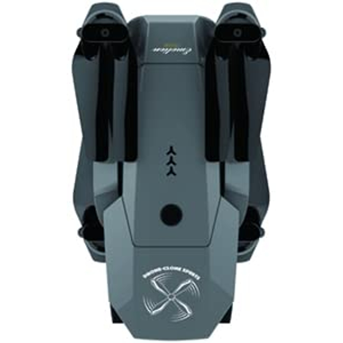 Falcon X 4K Drone with Camera for Adults - Upgraded HD WiFi FPV Live Video - QuadAir Skyline X Quadcopter Foldable, Beginners, Gesture Photo, Altitude Hold, Includes Case and 2 Batteries