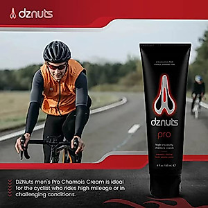 dznuts Men's Pro Chamois Cream 1 Pack + Towel
