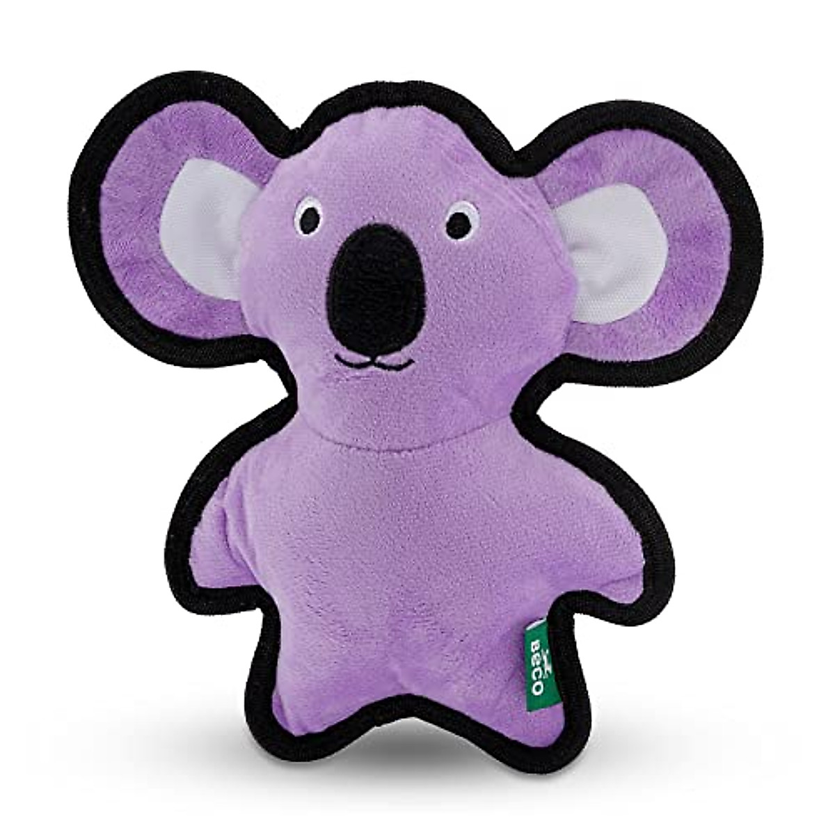 Beco Soft Koala Bear Dog Toy, Cuddle, Chew, Fetch & Squeak Toy Dogs & Puppies, Double Stitched for Durability, Made with Recycled Materials