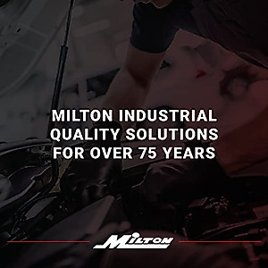 Milton S-693-12 1/4" FNPT Extended Reach Dual Head Air Chuck,Bronze