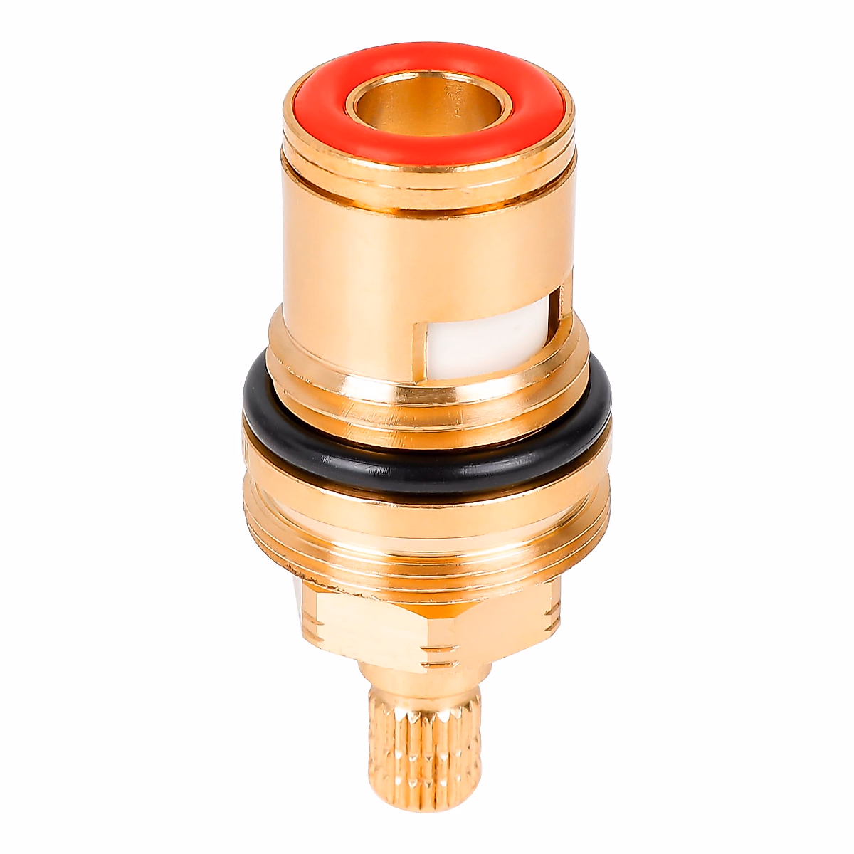 013787-45 Ceramic Cartridge Assembly Replacement, Compatible with T&S Brass Faucets, Hot Water Faucet Parts, Pressure Range 20PSI-125PSI, Temperature 40°F-140°F