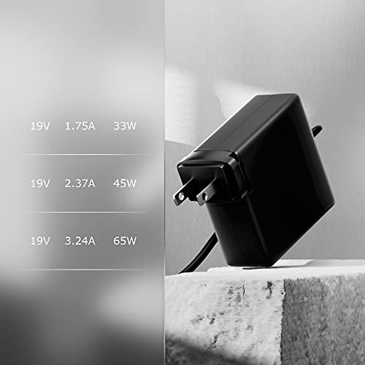 Universal Laptop Charger for ASUS 65W 45W 33W Laptop Adapter Charger Notebook Power Supply