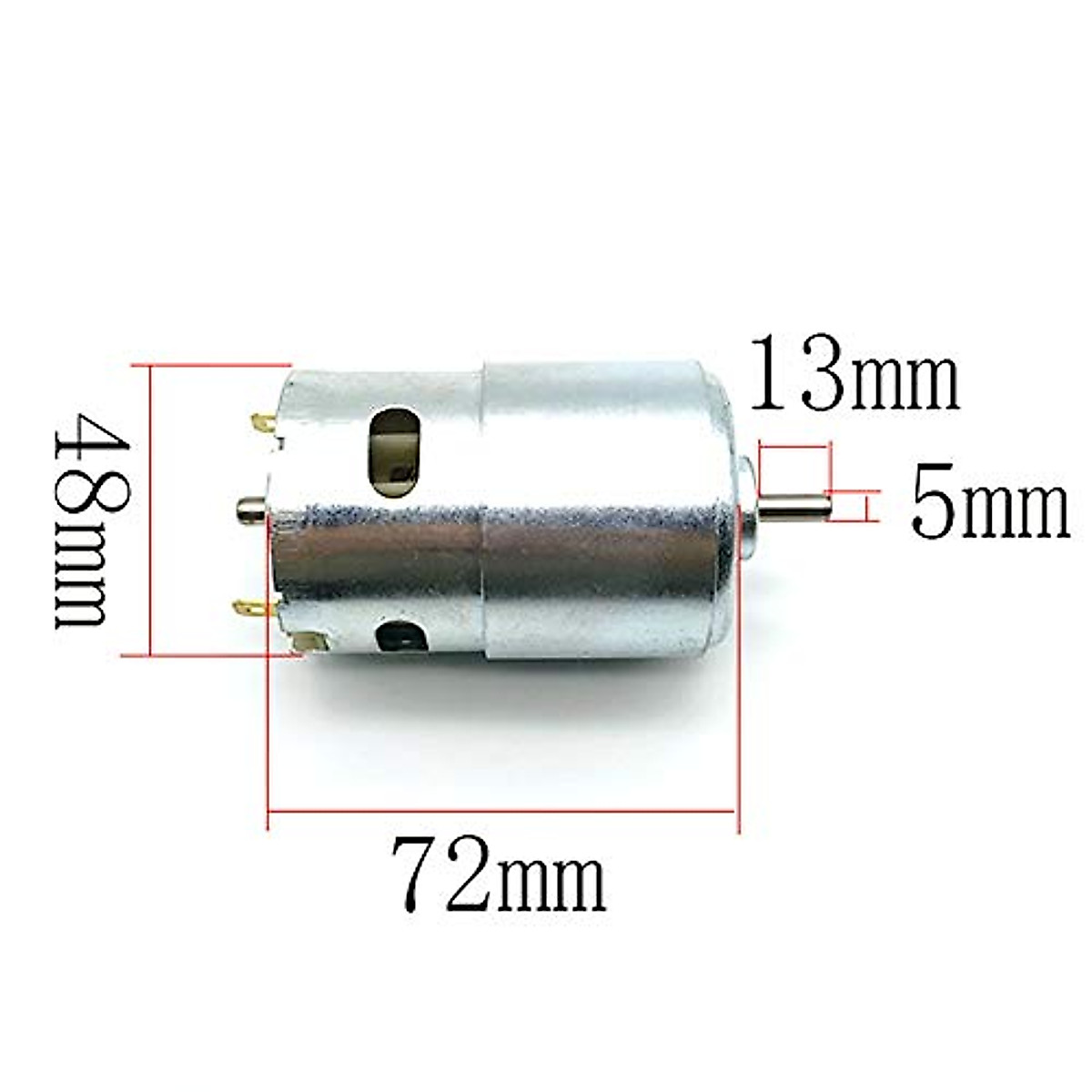 Davitu DC Motor - 895 Replacement Worm Miller Electric Bracket Bearing Low Speed DC 12V-24V Reduction High Large Mini Torque Gear Motor Ball