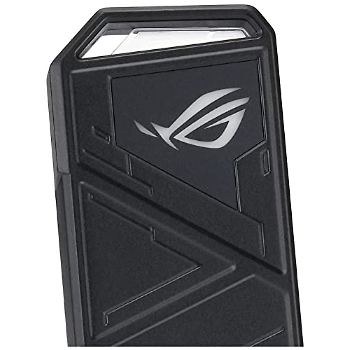 ASUS ROG STRIX Arion Aluminum Alloy M.2 NVMe SSD External Portable Enclosure Case Adapter, USB 3.2 Gen 2 Type-C (10 Gbps), USB-C to C and USB-C to A Cables, Fits PCIe 2280/2260/2242/2230 M Key/B+M Key