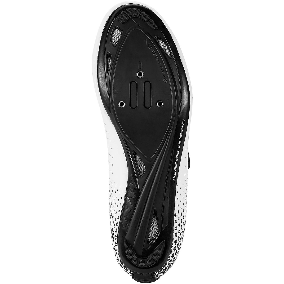 Northwave Unisex Carretera Core Plus 2 Shoes Sport, Blanco Black, 9.5 US Men