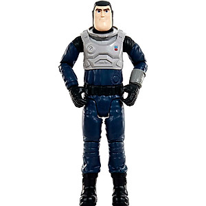 Mattel Disney Pixar Lightyear Basic Large Scale Action Character Figures, 12 Inch Scale, 12 to 14 Posable Joints, Collectable Toy, Fans Gift Ages 4 Years & Up