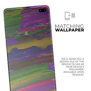 DesignSkinz Liquid Abstract Paint Remix V57 Protective Vinyl Decal Wrap Skin Cover Compatible with The Samsung Galaxy S20 (Screen Trim & Back Glass Skin)