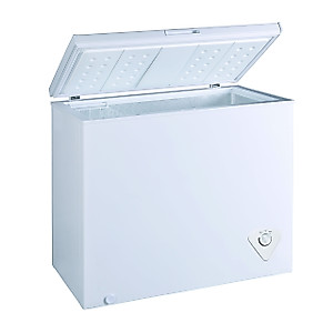 Midea WHS-258C1 Single Door Chest Freezer, 7.0 Cubic Feet, White
