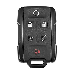 X AUTOHAUX 6 Button Keyless Entry Remote Control Key Fob Proximity Smart Fob M3N32337100 for GMC YUKON 15 16 17 18 19 20 315MHz