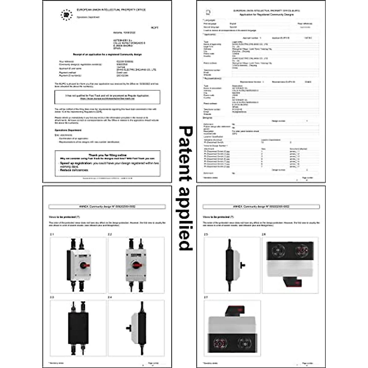 DIHOOL Solar Panel Disconnect Switch, DC 30 Amp PV Solar Isolator Disconnect, DC1200V, IP66