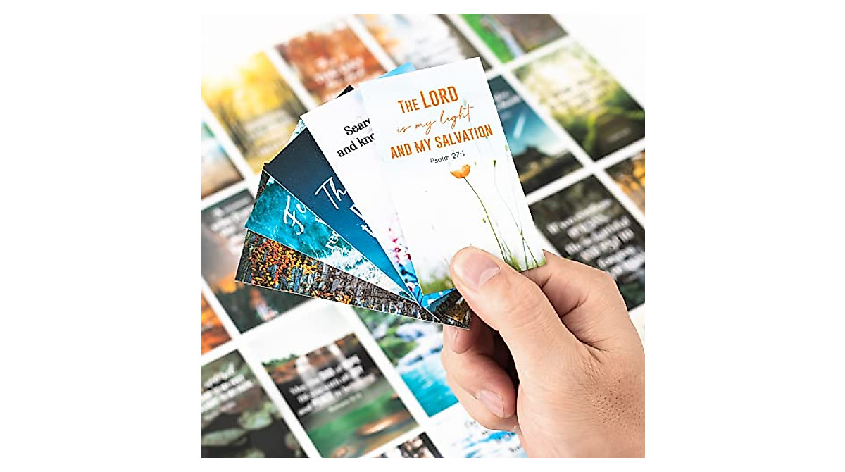 Mini Prayer Cards for Women and Men | Inspirational Scripture Set