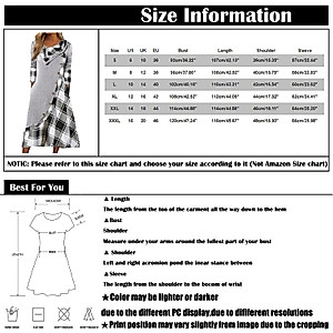 Christmas Party Dress Women Vintage 1950s Long Sleeve Plaid Patchwork Cocktail Swing Madi Retro Prom Dress