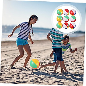 Parliky 12pcs Beach Ball Inflatable Ball Outdoor Toy Baby Beach Toys Inflatable Swimming Pool for Kids Outdoor Swimming Balls Kids Toys Sports Ball Playing Ball Prom Decorations Water Park