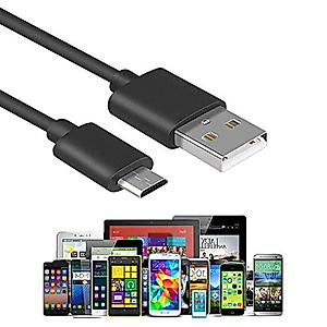 6.6FT speaker charger Micro Charging Power Cable Cord for Sony/Bose /UE JBL Bluetooth Speaker Power Cord Line,PS4 Controller Charging USB Cord,Mini 2 II,SoundWear bluetooth headphones usb charger Cord