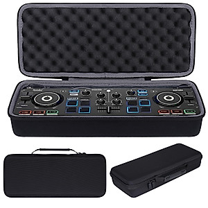 co2CREA Hard Travel Case replacement for Hercules DJ DJControl Starlight Pocket DJ Controller