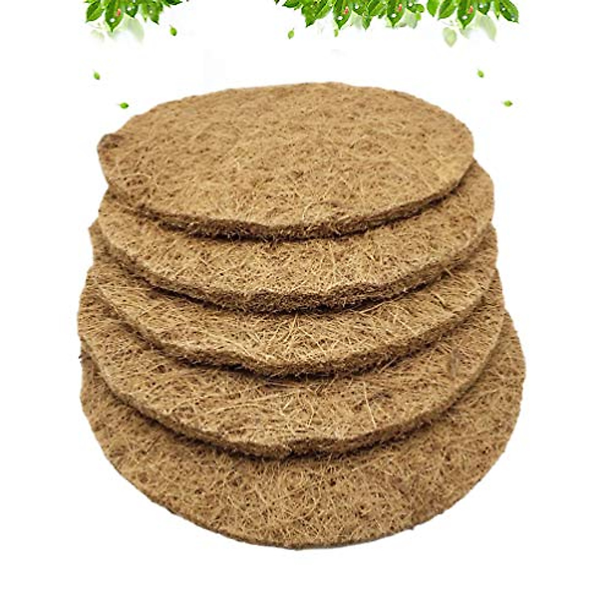 balacoo 5pcs Bird Nesting Materials Bird Breeding Nest Bird Eggs Mat for Pigeon Smalll Animals