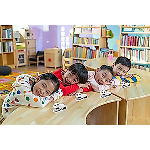 1 Pack Mini Panda Desktop Stapler for 10 Sheets Capacity with 1000 Pcs No.10 Staples for Paper Clips Staplers for Desk for Friends and Children(Panda)