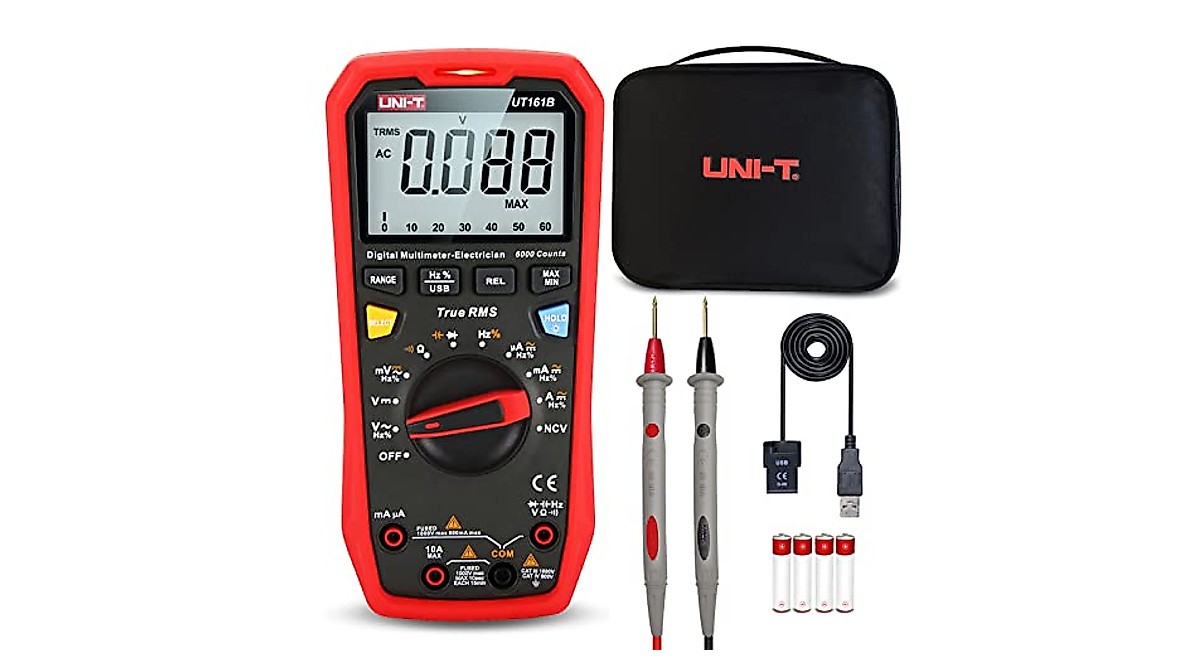 UNI-T UT161B True RMS Digital Multimeter - 6000 Counts, 1000V
