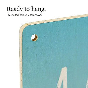 Lantern Press 6x9 Inch Wood Sign, Ready to Hang Wall Decor, Navarre Beach, Florida, Florida's Best Kept Secret, Lifeguard Station