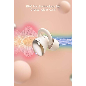 1MORE Stylish True Wireless in-Ear Headphones - Bluetooth - 6.5 Hours of Battery - 15-Minute Quick Charge for 3 Hours of Use – Portable Charging Headphone Case Included - Gold (Renewed)