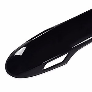 DLOVEG Car Door Handle Cover Compatible for 2019- 2021 2022 2023 Toyota Rav4 Accessories for Highlander 2023 2022 2021 2020 Handle Protectors with Smart Keyless Holes (Glossy Black)