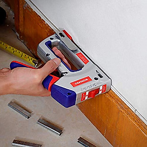 WORKPRO Heavy-Duty 4-in-1 Staple Gun Kit, Manual Brad Nailer with 3000 Staples and 1000 Brad Nails, for Upholstery, Material Repair, Decoration, Furniture, Doors, Windows, Carpentry & Home DIY Use