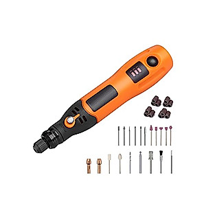 3.7V Li-on Cordless Rotary Tool with 31 Pieces Rotary Accessories PCG01B