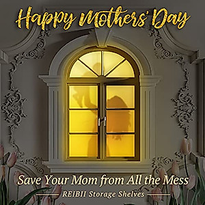 REIBII 72"H Garage Shelving Heavy Duty Storage Shelves 1750LBS Adjustable Garage Storage Shelves 5 Tier Metal Shelving Unit for Storage Shelving Storage Rack 72"H x 16.8"D x 31.8"W Red Black 4 Pack