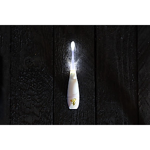 Jack N' Jill Tickle Tooth Sonic Electric Toothbrush with Replacement Head - Gentle Cleaning, Made for Tiny Teeth, LED Inspection Light, for Babies & Kids, Extra Soft Bristles - (1 Pack)