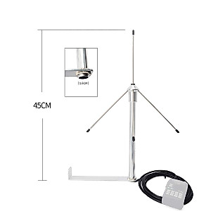 UAYESOK 433Mhz Omni External Antenna for Remote Distance up to 1000 ft+, 3dbi Garage Door Electric Gate Opener Signal Booster, 433Mhz SMA Male GSM GPRS Aerial Device Receivers Alarm System