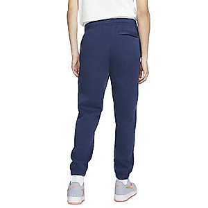 Nike Men's Club Open-Hemmed Pants | Navy | White LG