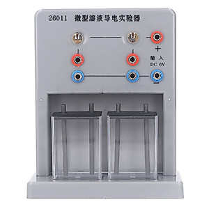 Micro Solution Conductivity Tester LED Electrolyte Solution Electrical Conductivity Detector for Chemistry Experiment