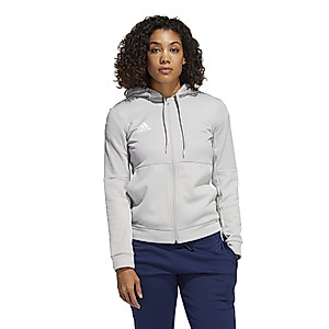 adidas Team Issue Full Zip Jacket - Women's Casual S Grey/White