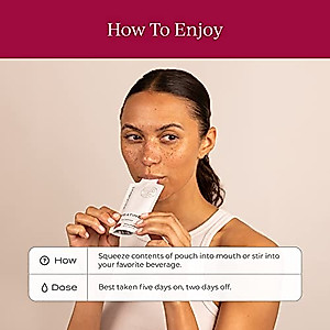 CYMBIOTIKA Creatine+, Creatine and Glutamine Supplement for Amino Energy, Recovery, Muscle Mass & Brain Support, Liposomal Delivery, Gluten Free & Vegan, Raspberry Flavor - 30ml Pouches (Pack of 20)