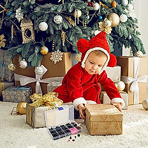 Maznyu 570PCS Premium Plastic Safety Eyes and Noses with Washers, Assorted Sizes for Craft Doll Eyes and Teddy Bear Nose, Plash Animal and Amigurumi, Crochet Toy and Stuffed Animals Craft Making