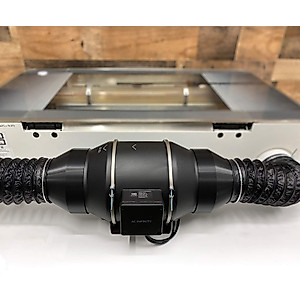 LEAK FREE 6"-4" Reducer Adapter for 6" AC Infinity Inline Fan S6/T6 (2 Pack)