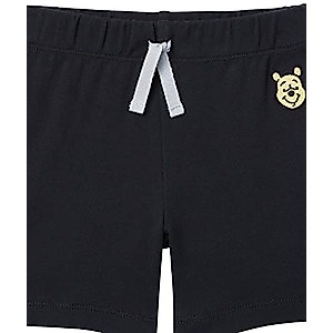 Amazon Essentials Disney | Marvel | Star Wars Baby Boys' Shorts, Pack of 3, Winnie the Pooh Oh Bother!, 24 Months