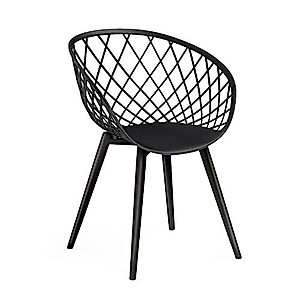 Jamesdar Kurv Dining Chair, Set of 2, Black