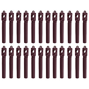 Wine Glass Bottle Corkscrew - Pack of 24 - Basic Wine Opener - Simple Pocket Size Plastic Corkscrew