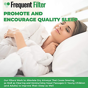 Frequent Filter - Compatible Honeywell Germ Free Cool Mist Wicking Humidifier, Filter A. Fits HCM 350, HCM350w, HCM350, Quietcare Tower & More. Replacement HAC 504, HAC504, 504AW - (Pack of 4)