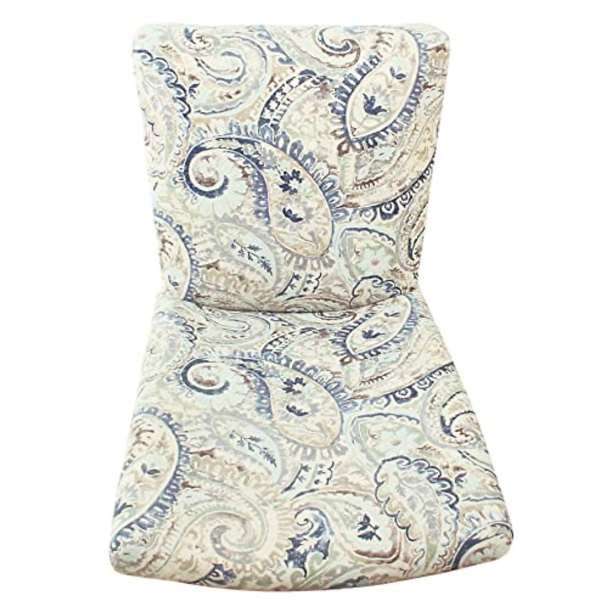 HomePop Parsons Classic Dining Room Tables and Chairs, Pack of 2, Blue Velvet