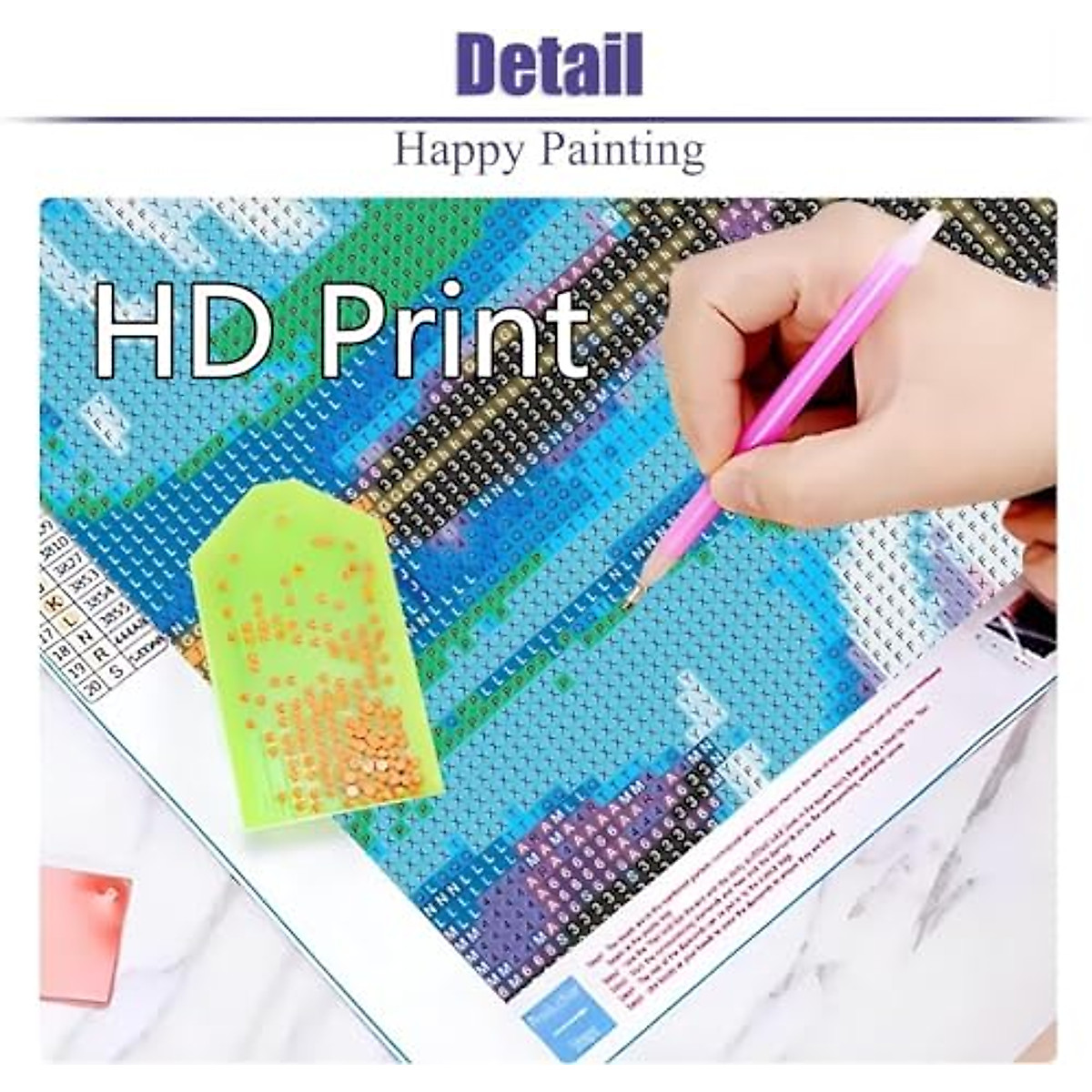 Diamond Painting lady Butterfly Diamond Art 5D Diamond Painting Kits for Adults DIY Paint by Numbers, Big Diamond Paintings diamond dot Gem Art Crafts for Wall Art Home Decor Gifts (24x48 Inch), c306