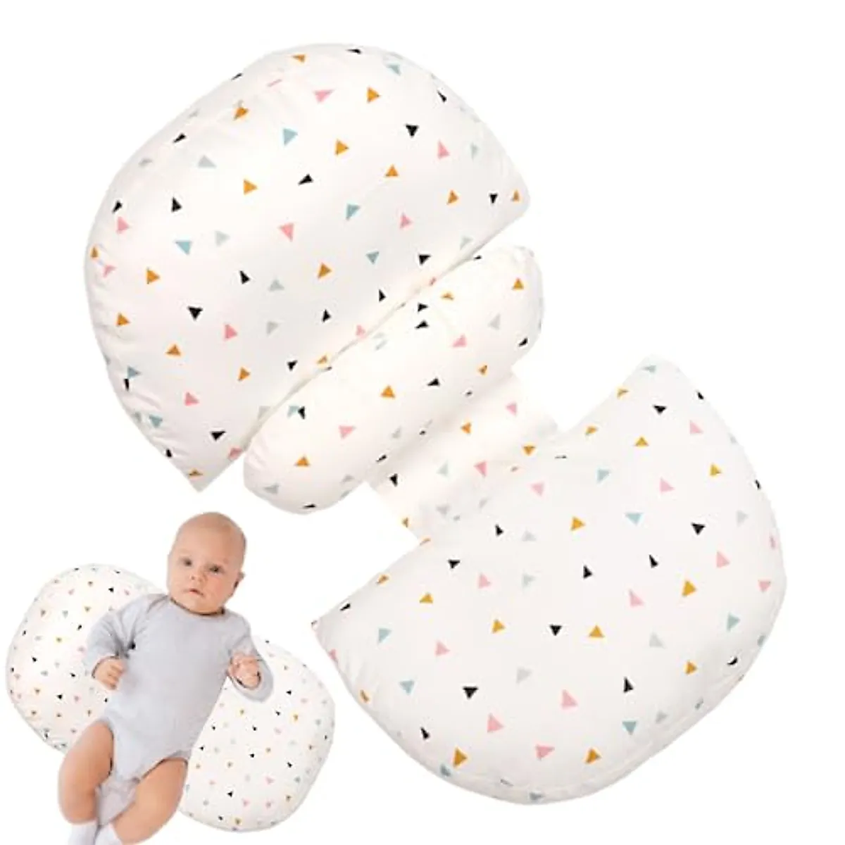 Pregnancy Pillows, Pregnancy Pillows for Sleeping, Soft Pregnancy Body Pillow, Maternity Pillow for Pregnant Women, Maternity Pillow with Adjustable Pillow Cover Support for Belly Back Legs Hips