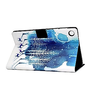 Compatible with/Replacement for Tablet PC Samsung Galaxy Tab A8 10.5 inch 2021 SM-X200/X205/X207 PU Leather Flip Cover Stand Wallet Case XXDY1(2)